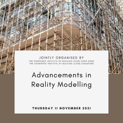 Events - Webinar: Advancements in Reality Modelling